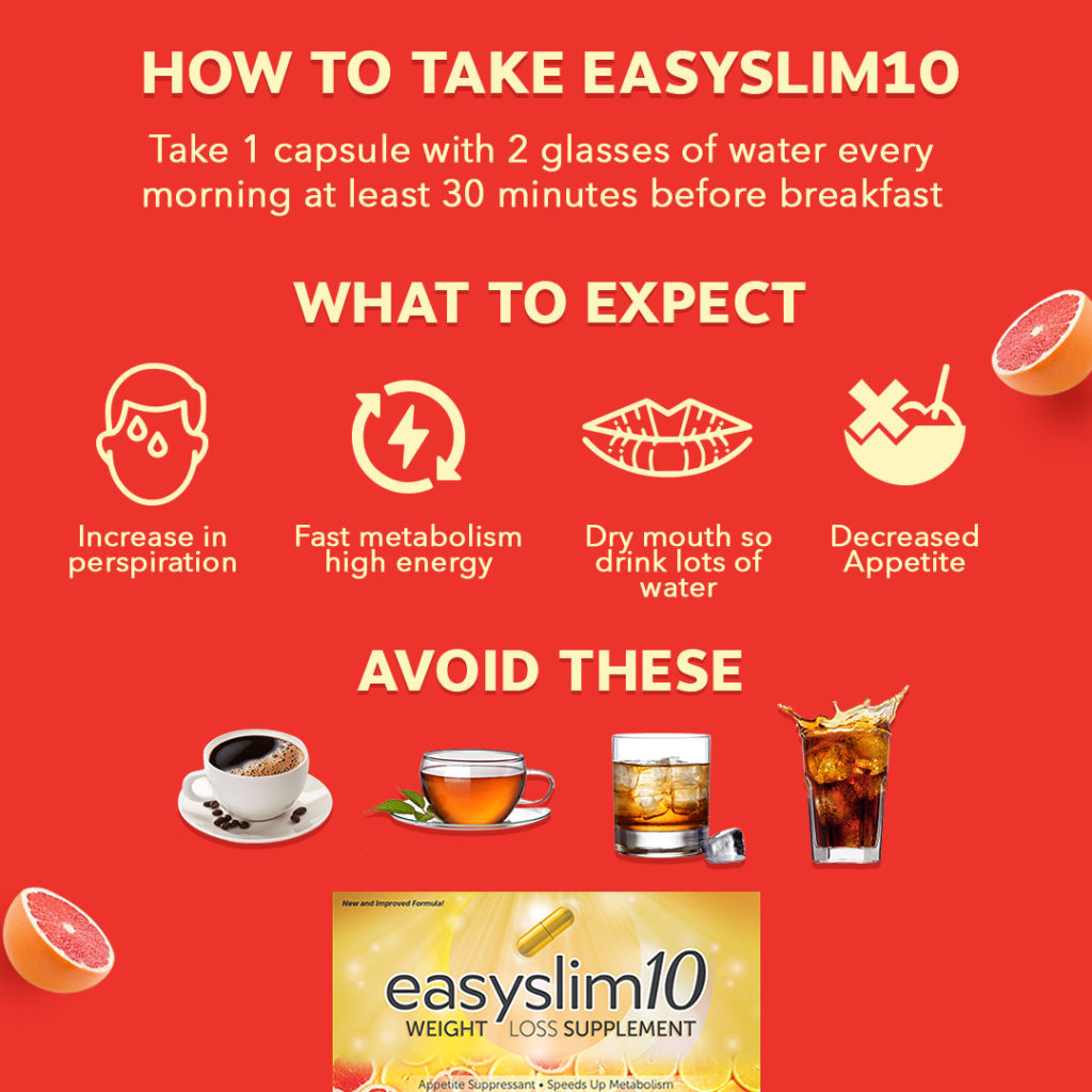 EasySLIM 10 Weight Loss Capsules - 3 boxes - Magic Potions