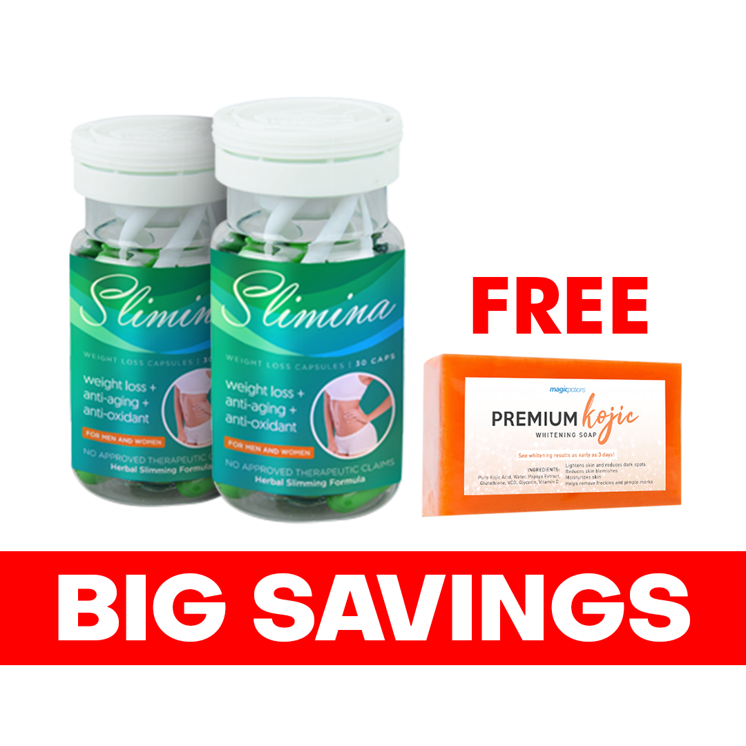 Slimina Weight Loss Capsules (STRONG FORMULATION) - Magic Potions