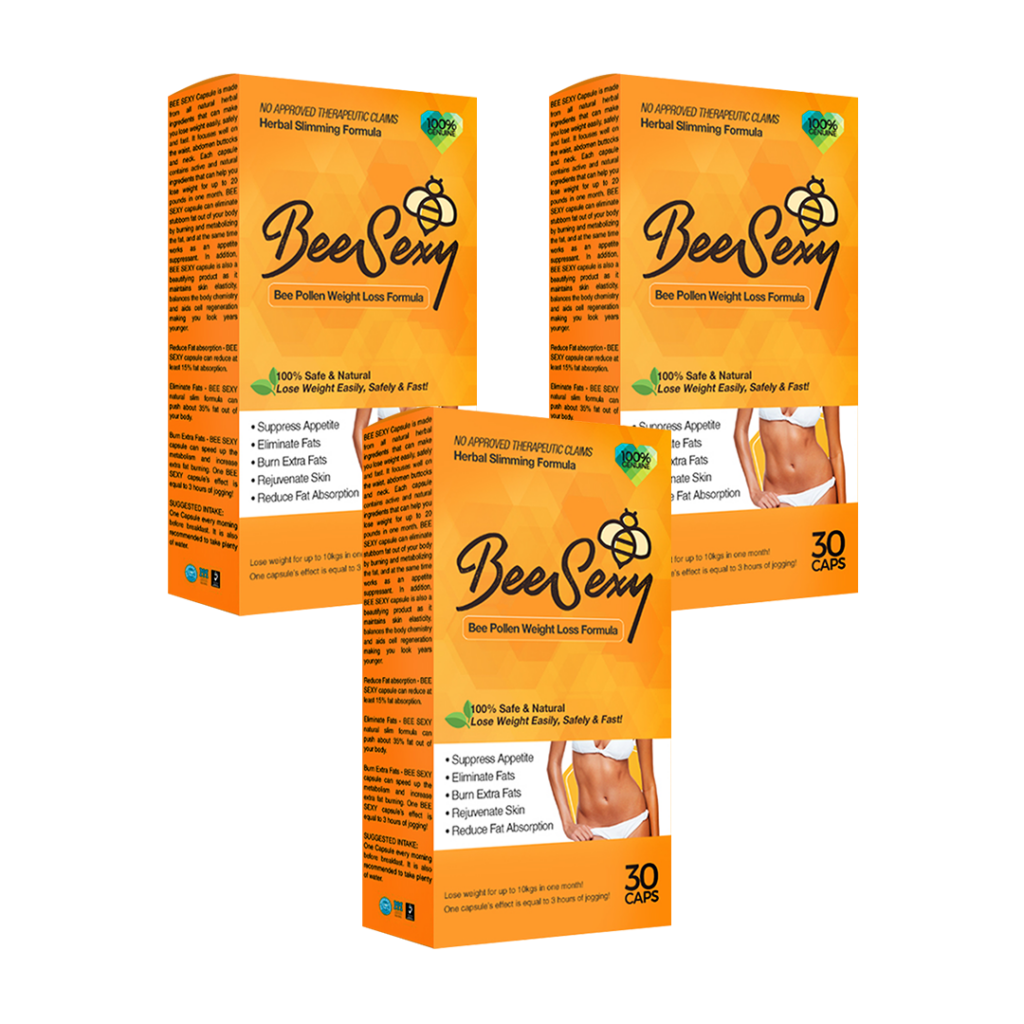 3 boxes - Bee Sexy Slimming Capsules - Magic Potions