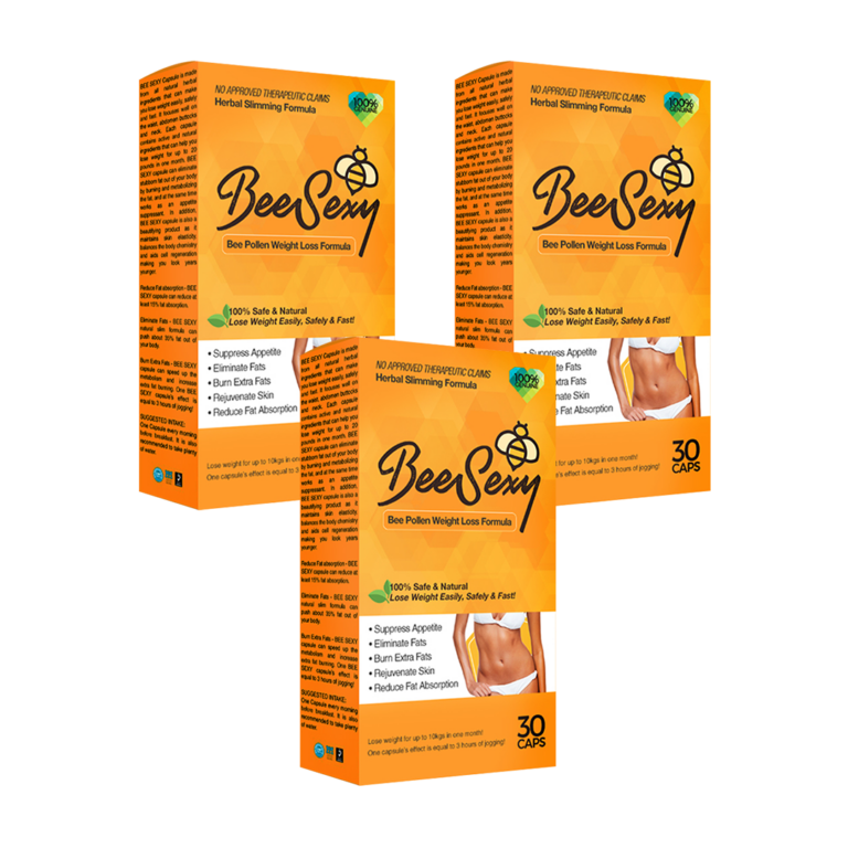 3 boxes - Bee Sexy Slimming Capsules - Magic Potions