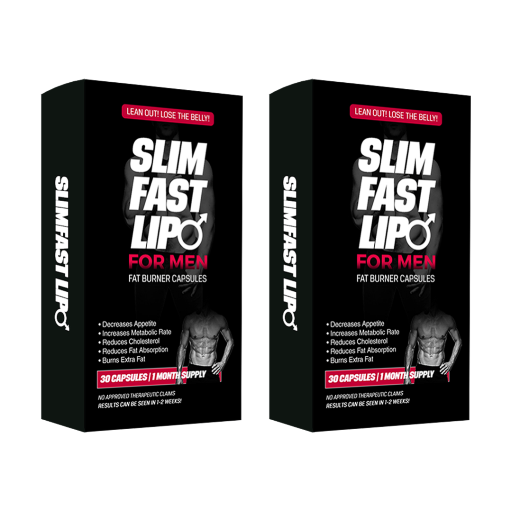 2 Boxes - SlimFast Lipo Weight Loss Capsules for Men - Magic Potions